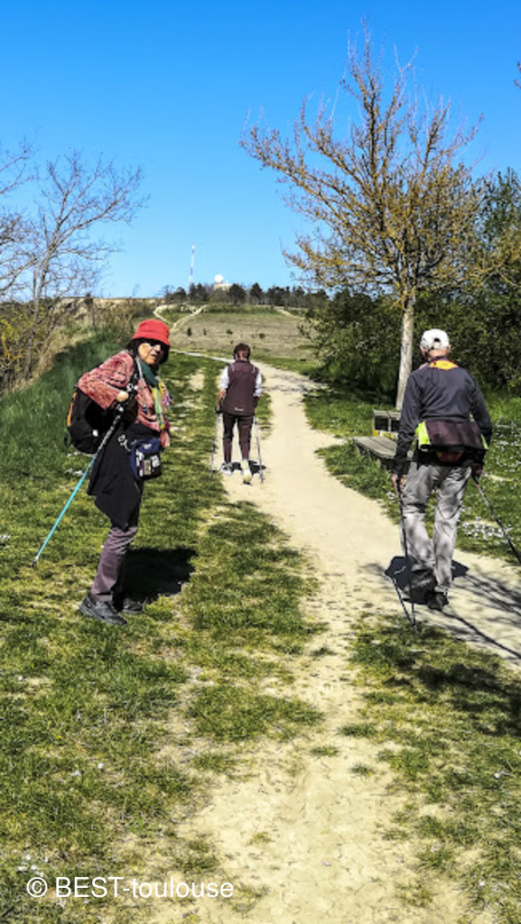 Le panorama depuis Pech David